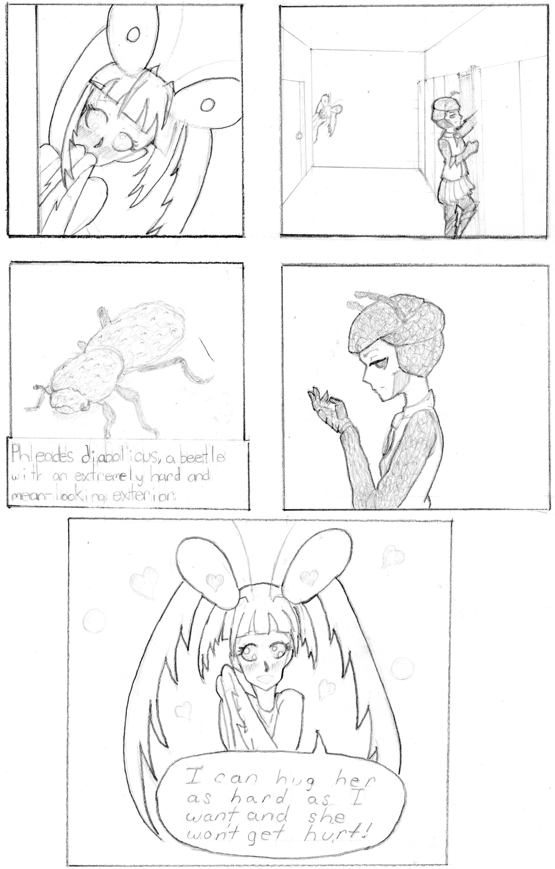 ArtStation - The Mantis and the Beetle