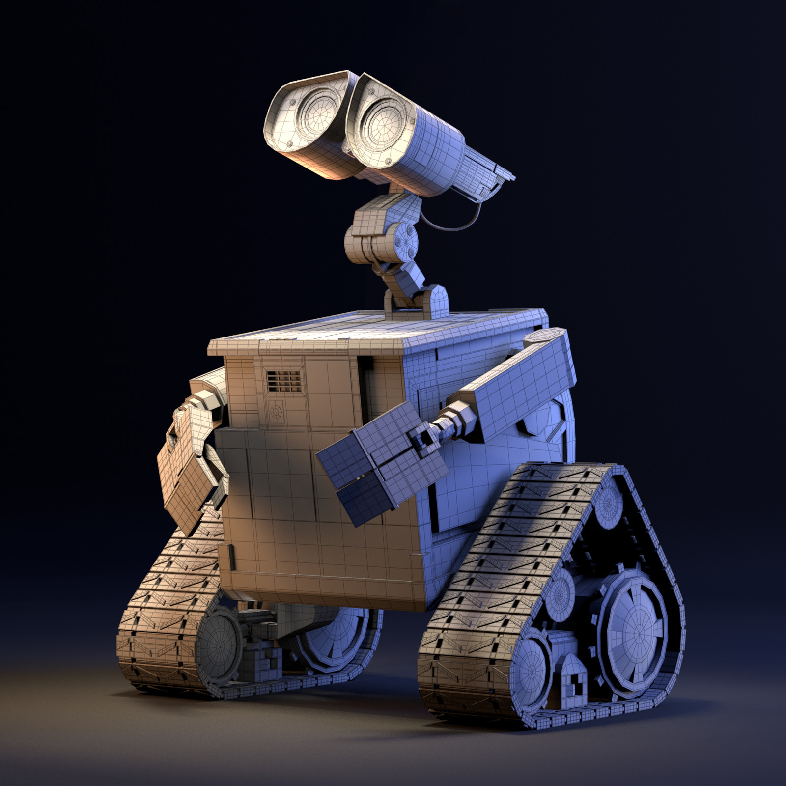 Pietro Ferrari - WALL·E 3D Character by Pietro Ferrari