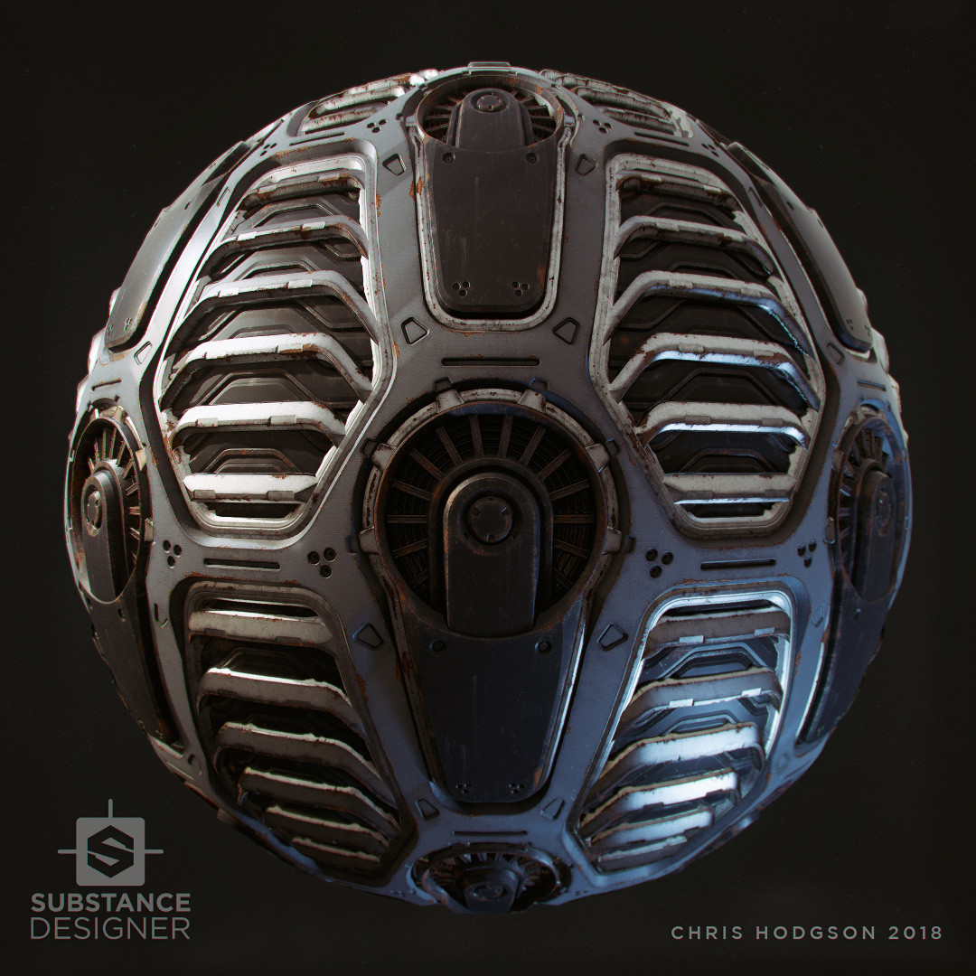 Chris Hodgson - Alien Mechanical Panel