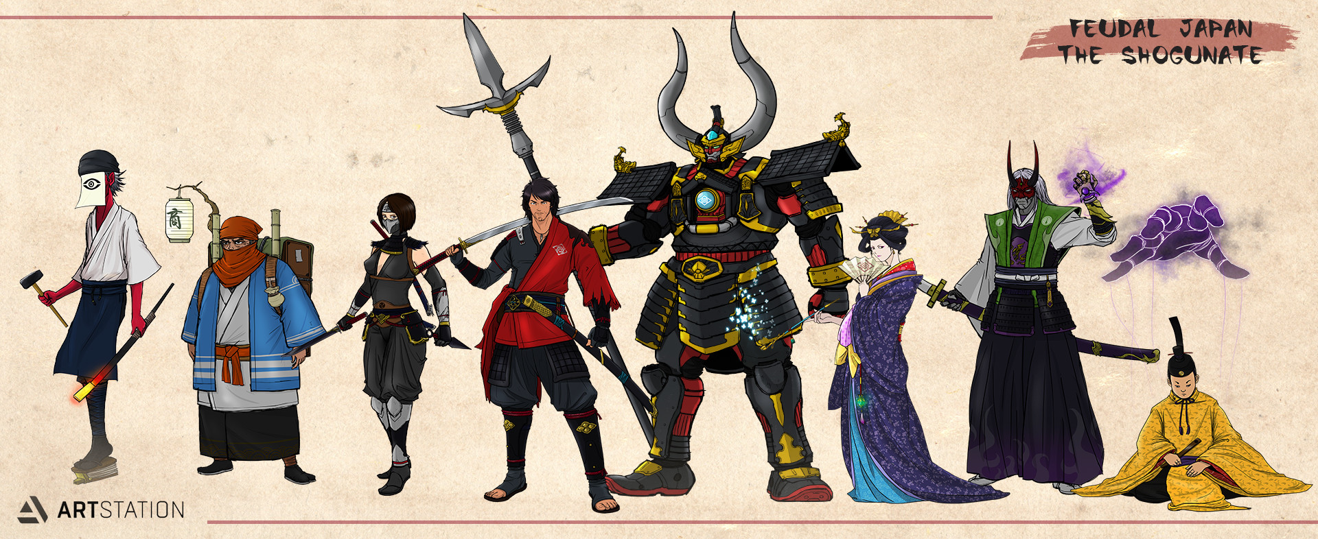 Arucard Lok - Feudal Japan: The Shogunate