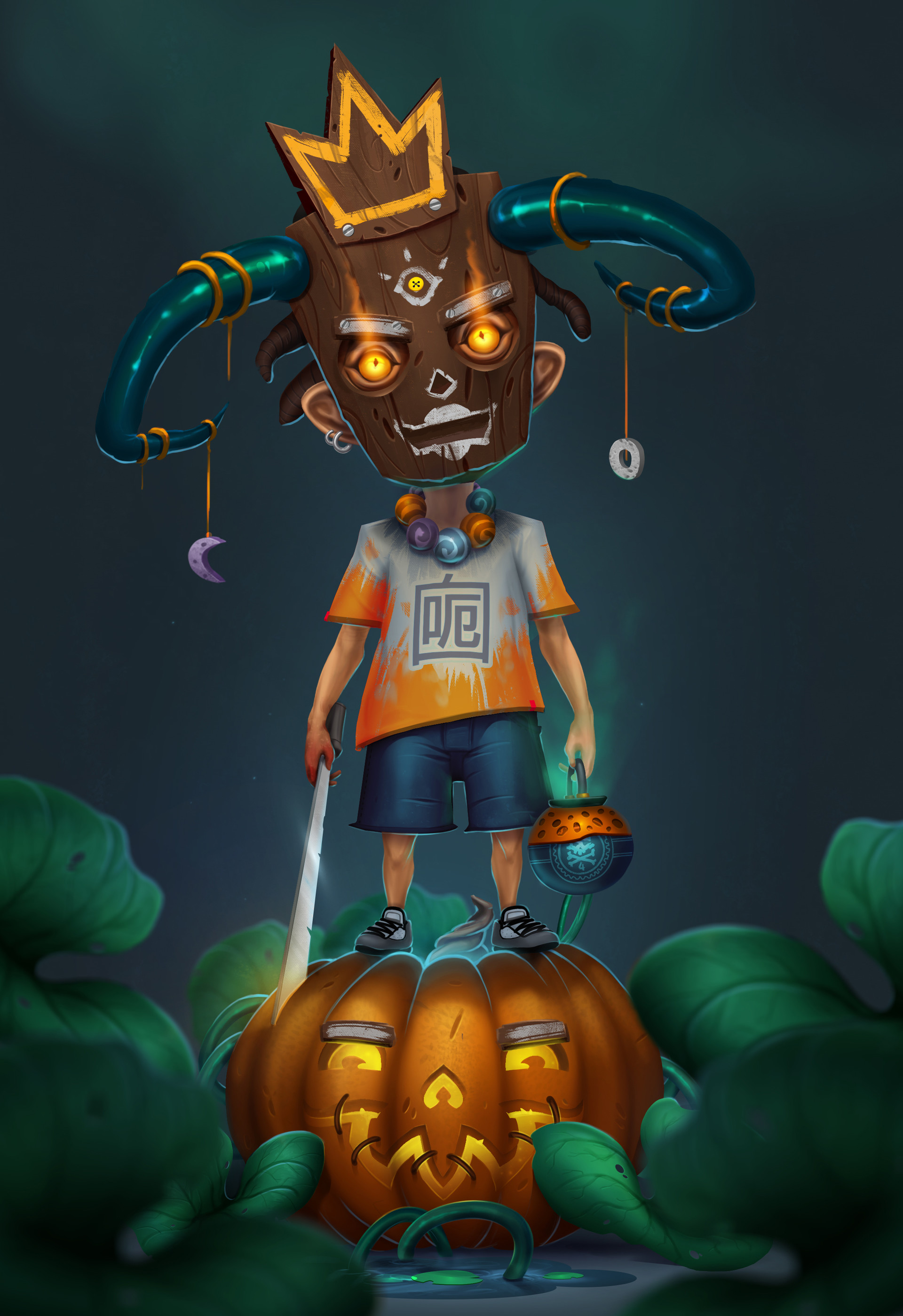 ArtStation - Spooky Mask