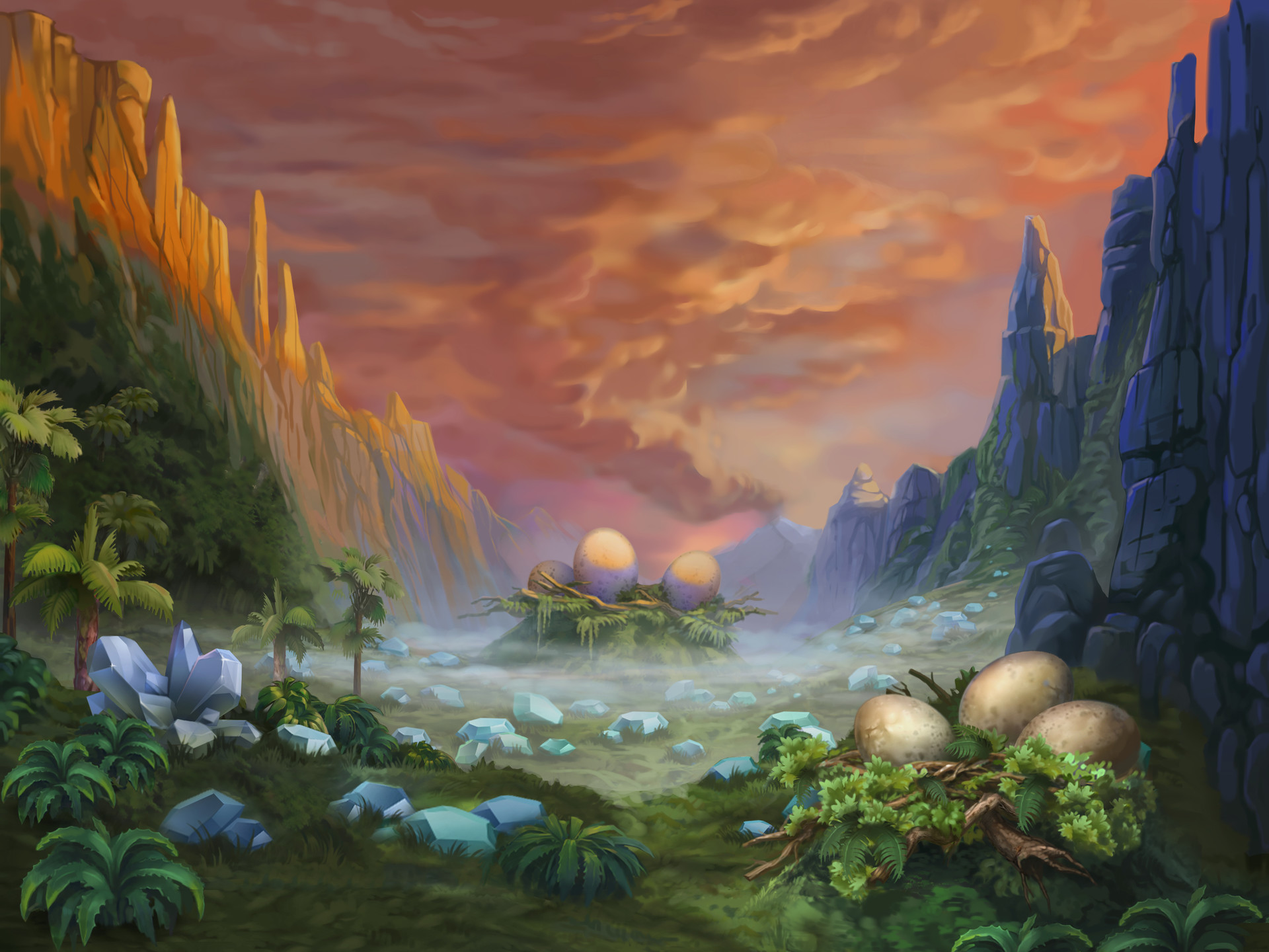 QUICKSPIN - Sinbad Backgrounds