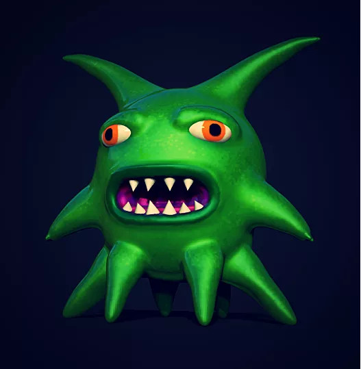 ArtStation - Green Monster