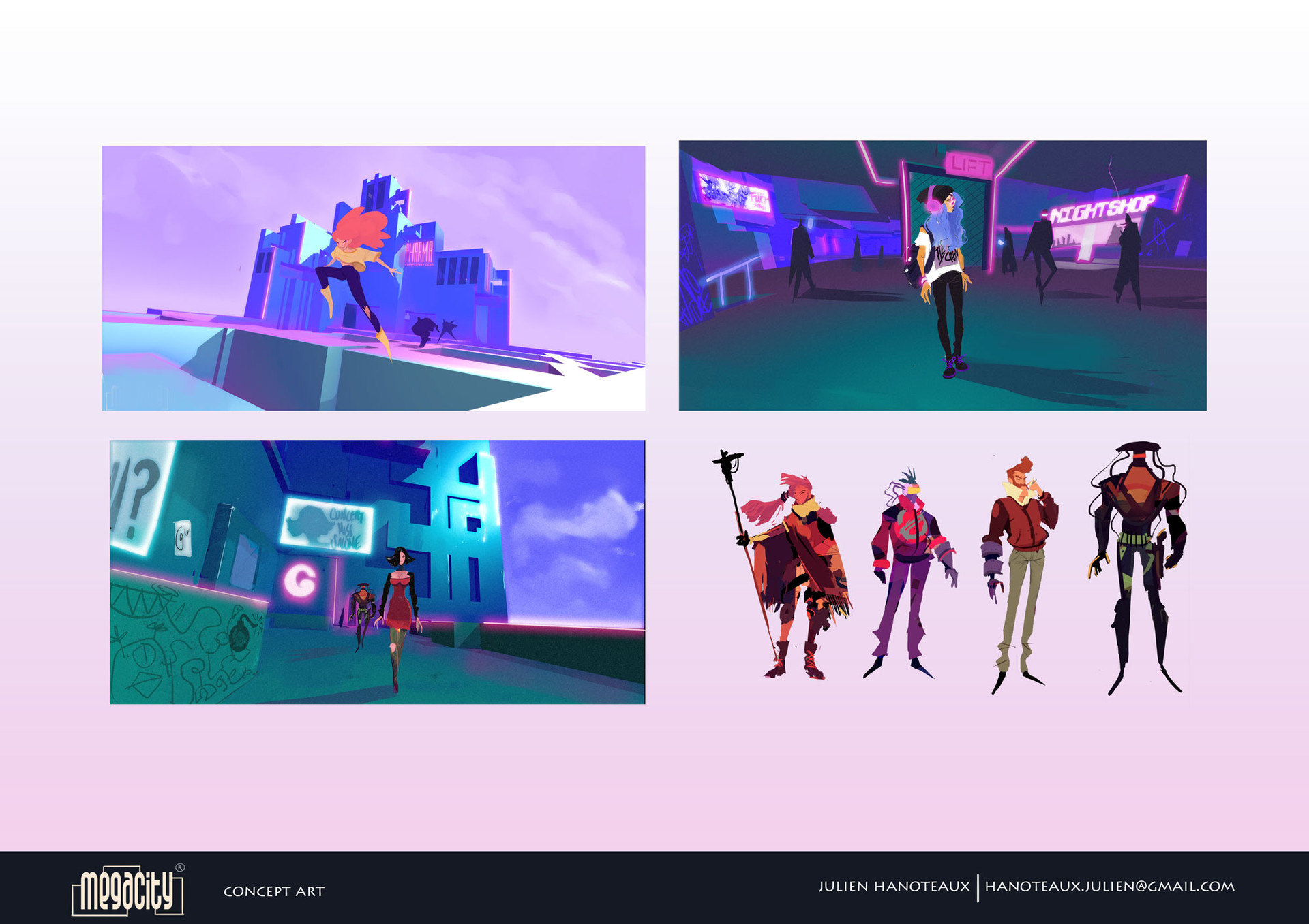 ArtStation - MEGACITY - Concept art