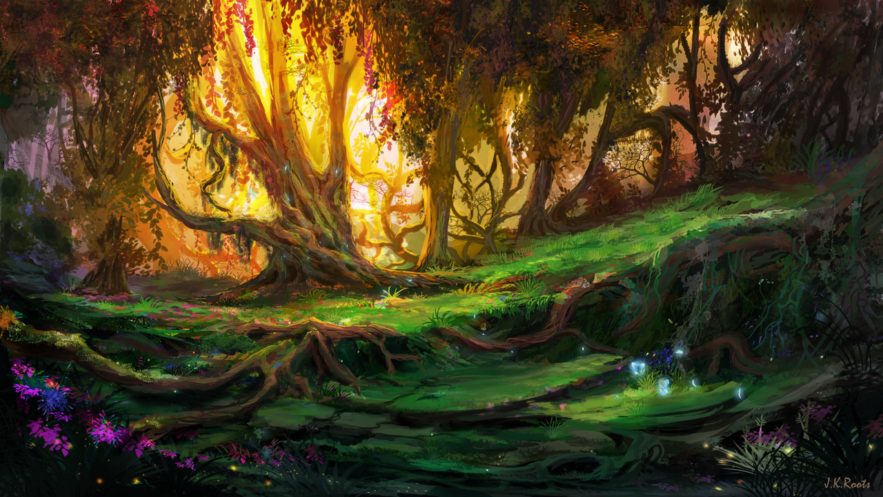 ArtStation - Enchanted Forest 3