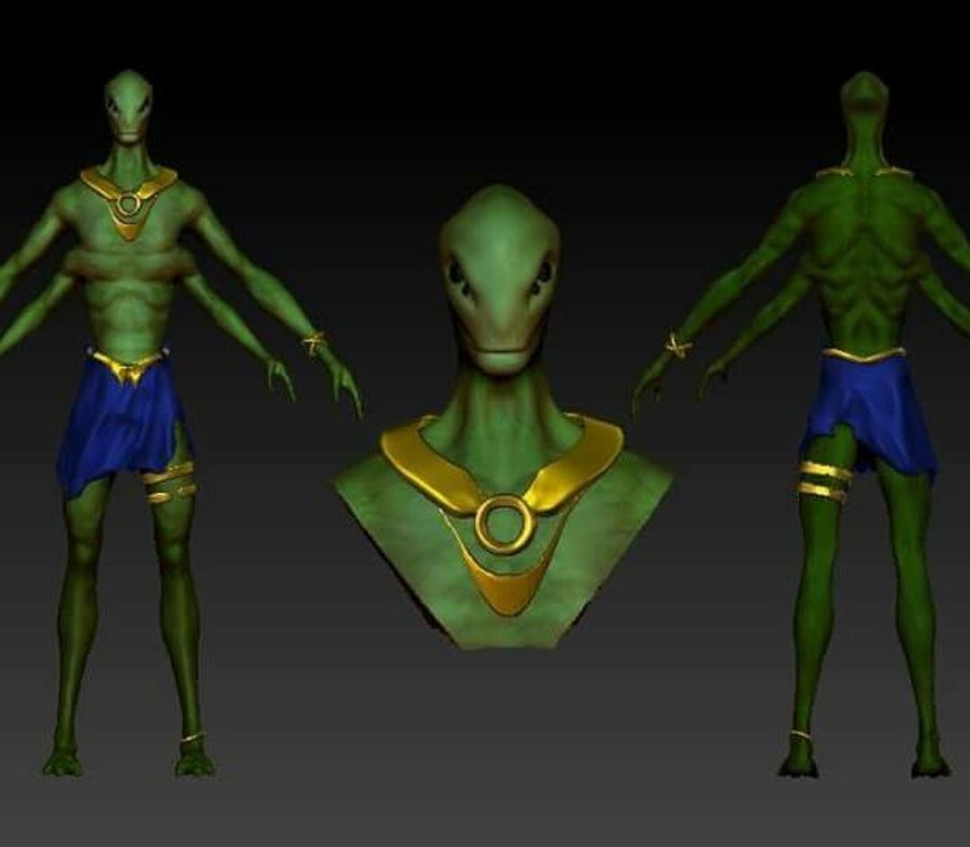 Four Armed Alien