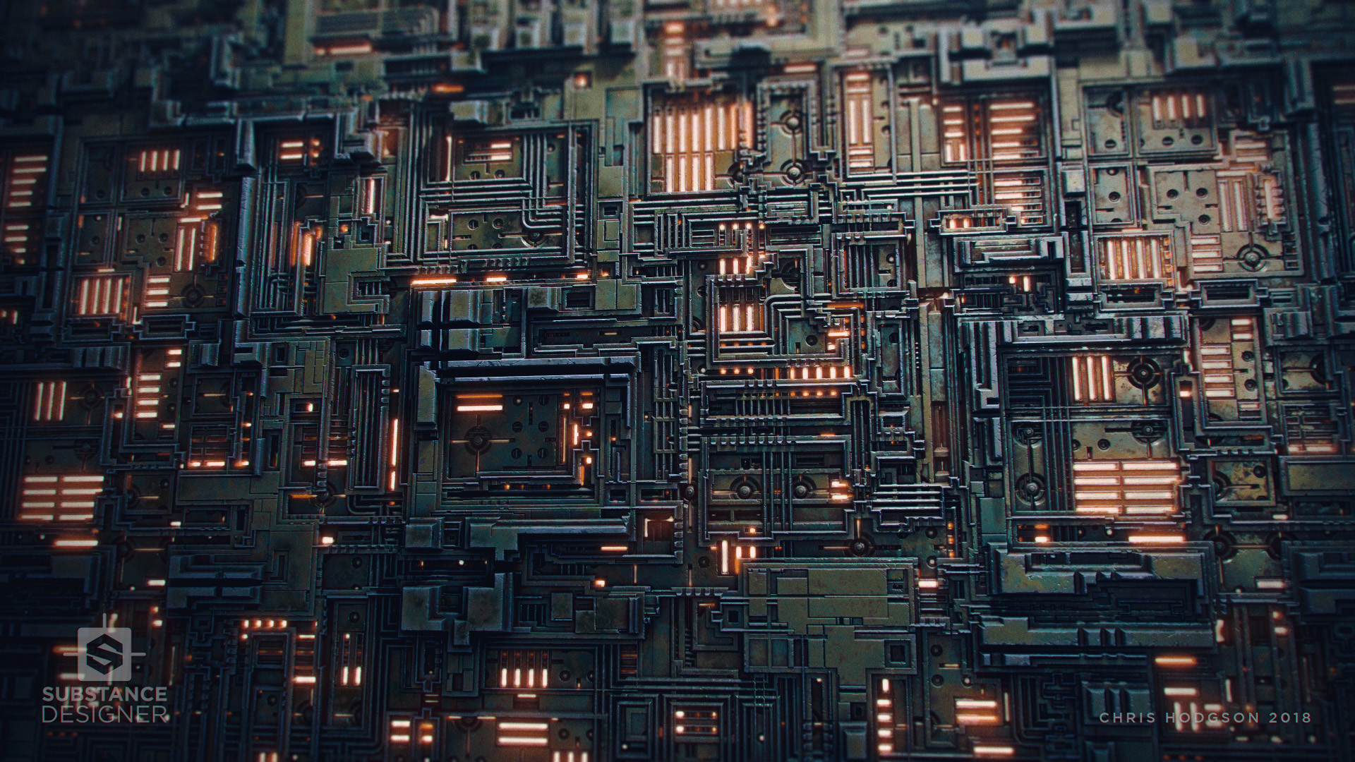 Alien Spaceship Texture