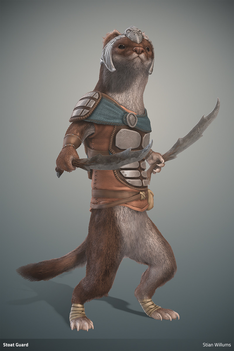 ArtStation - Stoat Guard
