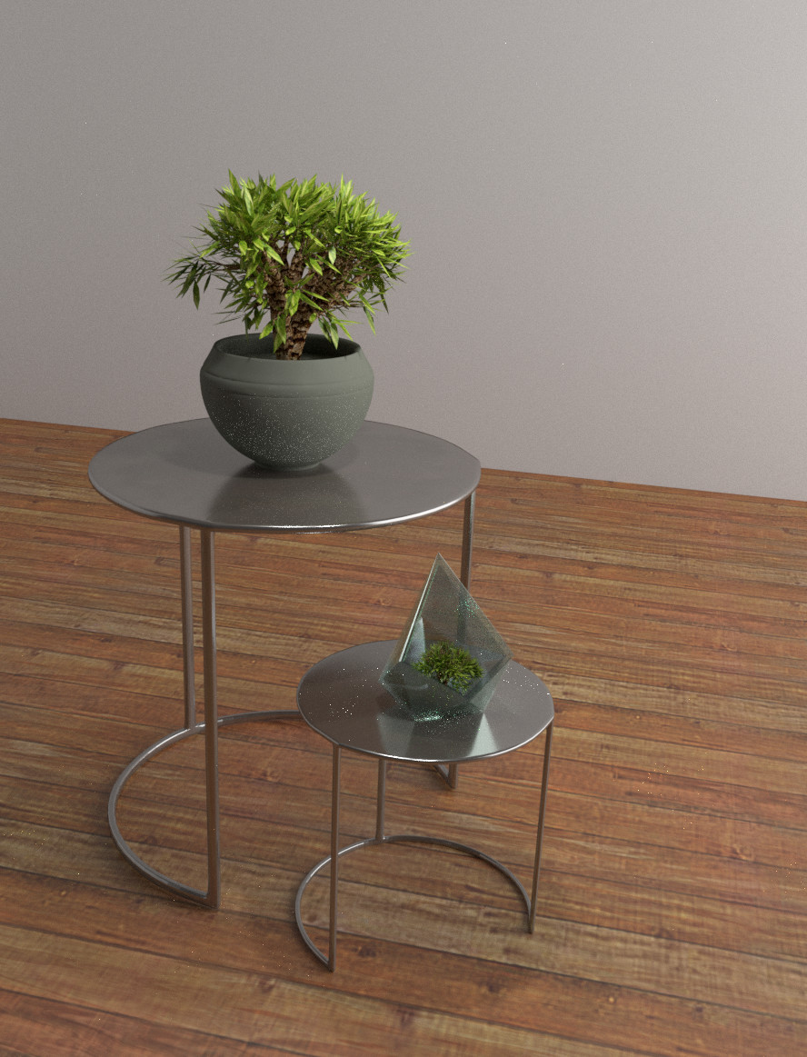 ArtStation - Simple tables, learning Blender