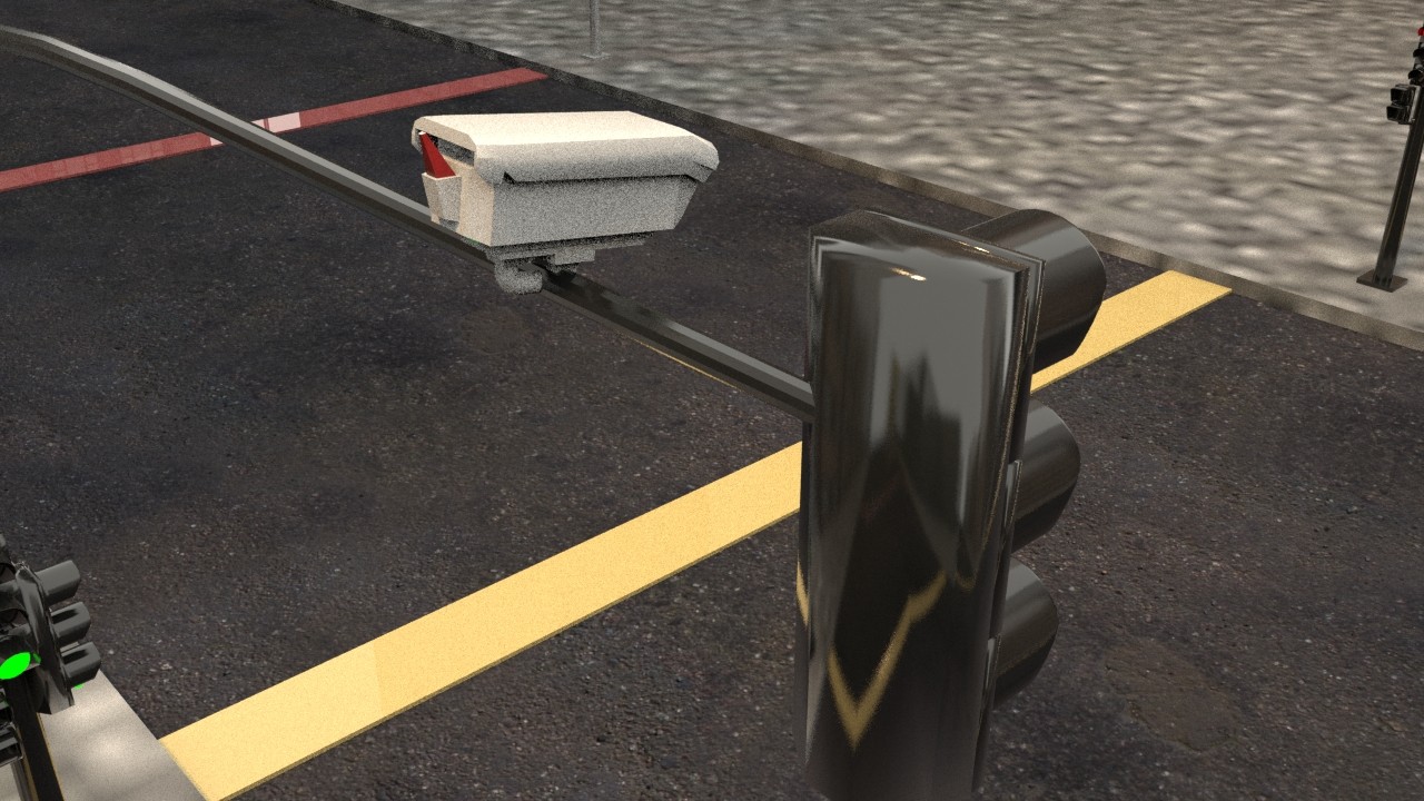 ArtStation - Urban traffic 3D scene