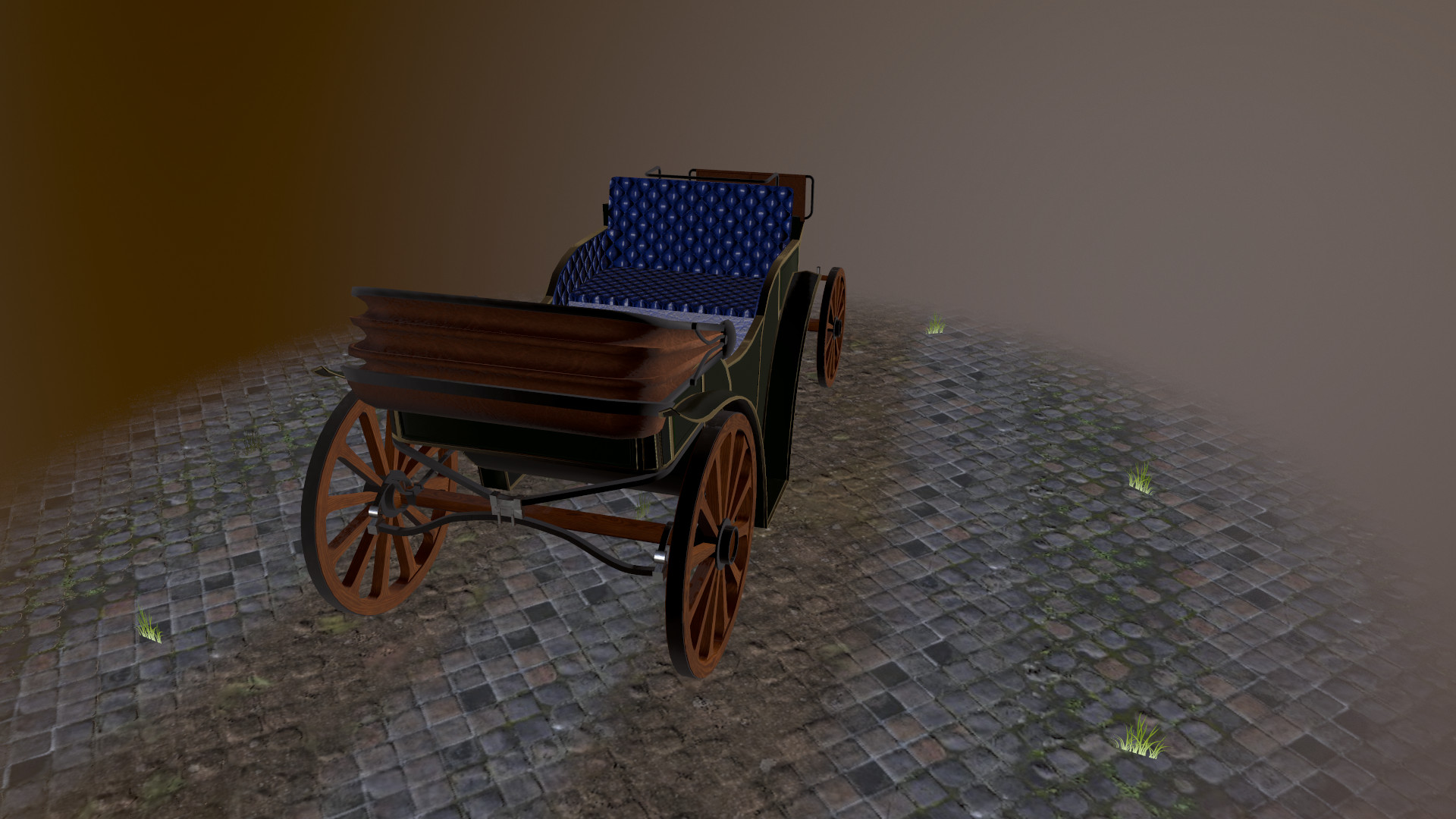 Alan Lilley - Landau Carriage Open/ Closed