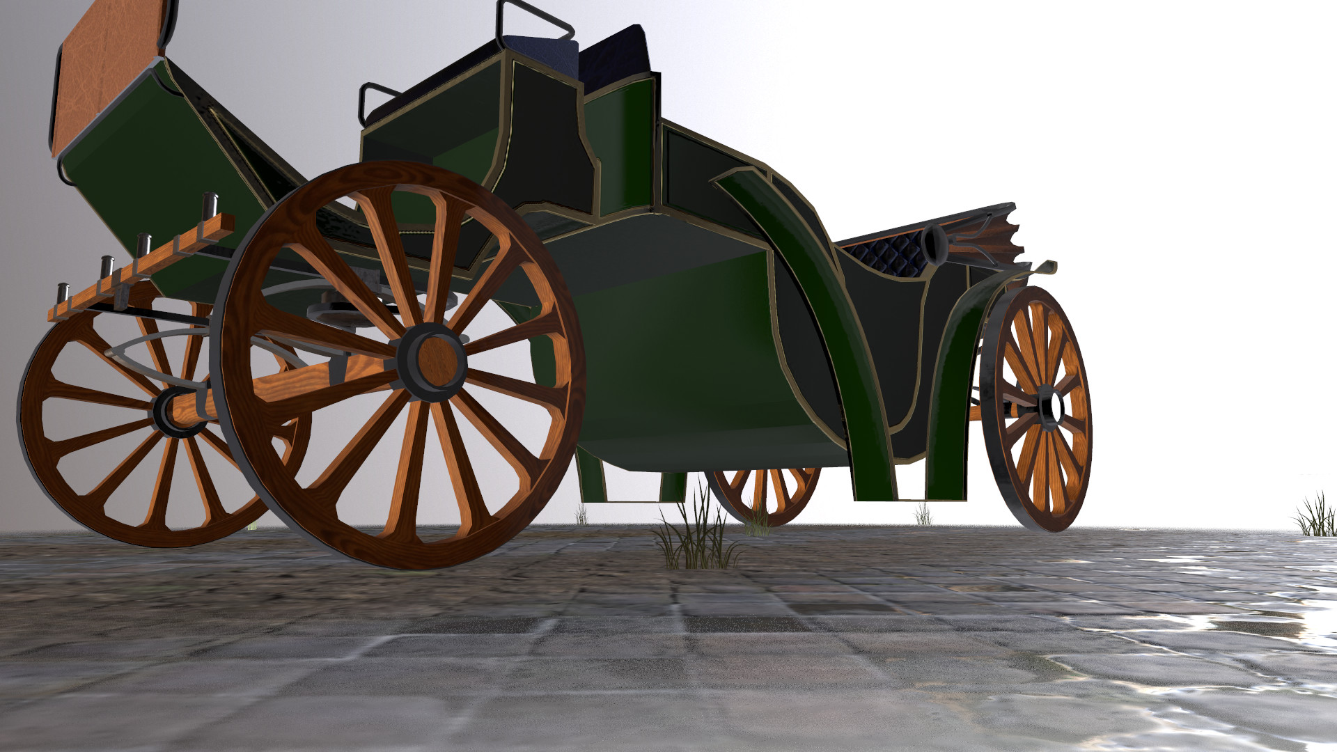 Alan Lilley - Landau Carriage Open/ Closed