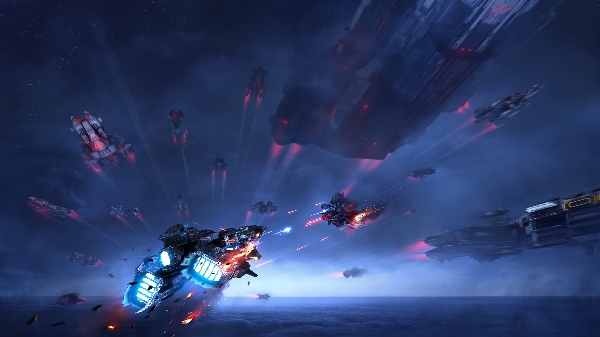 ArtStation - Planet Commander (Space Armada) Splash Screen