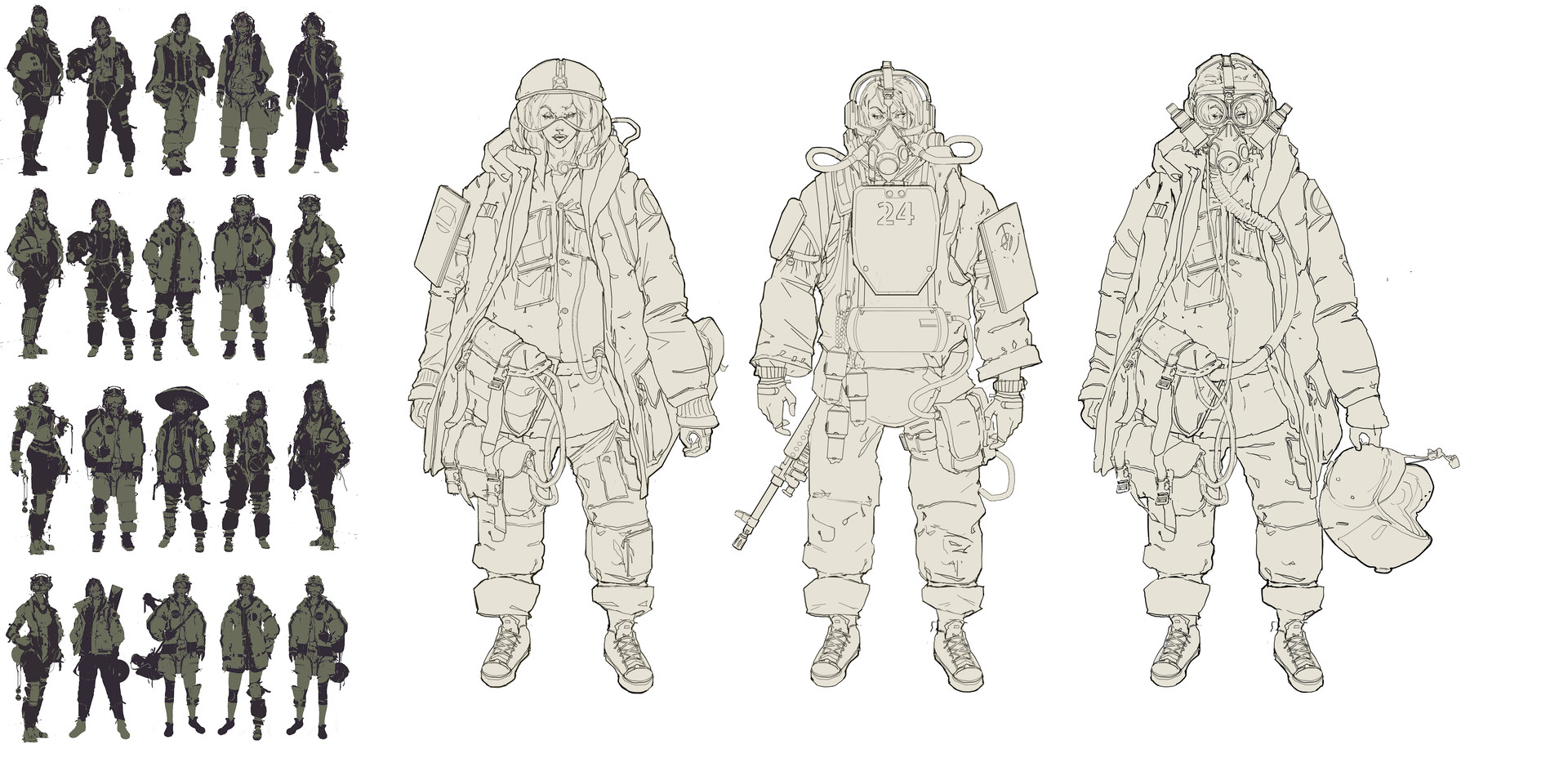 ArtStation - Cyber punk pilot