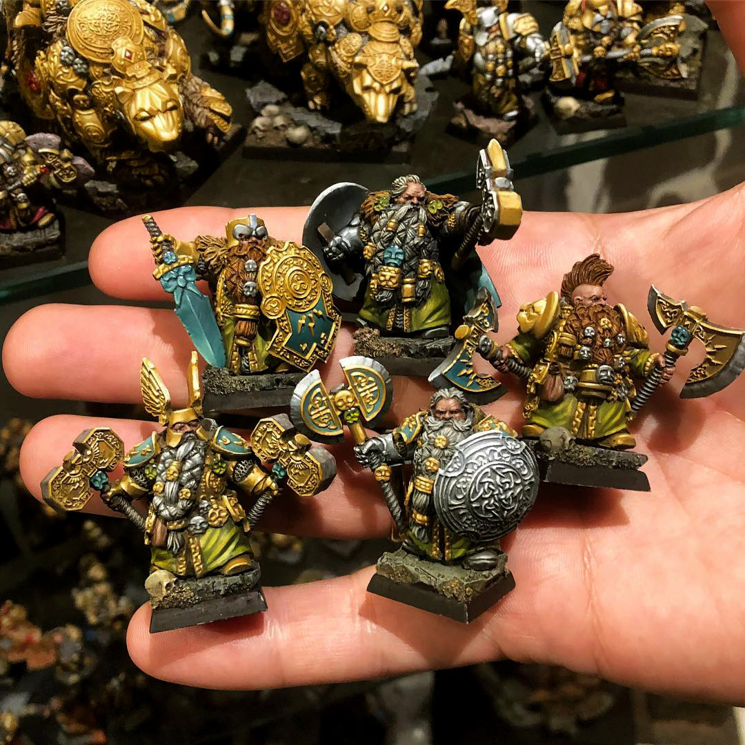 ArtStation - Dwarves miniatures