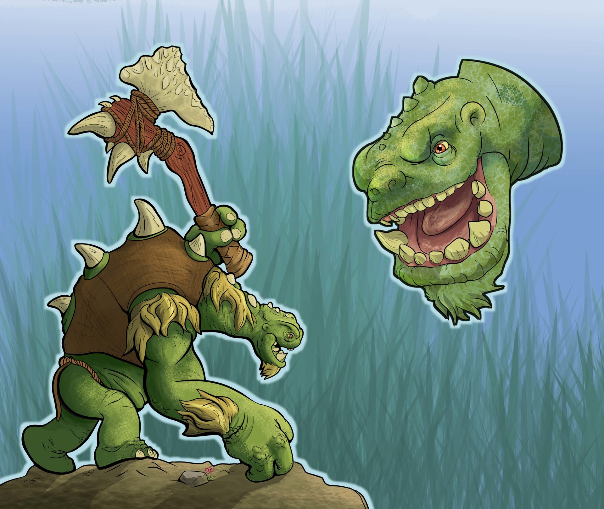 ArtStation - Gorak the Destroyer