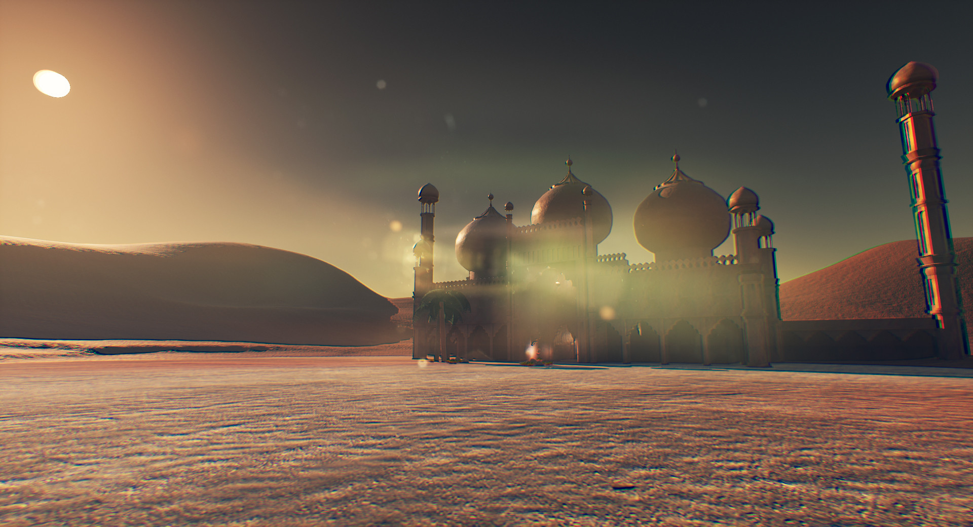 ArtStation - Desert Temple