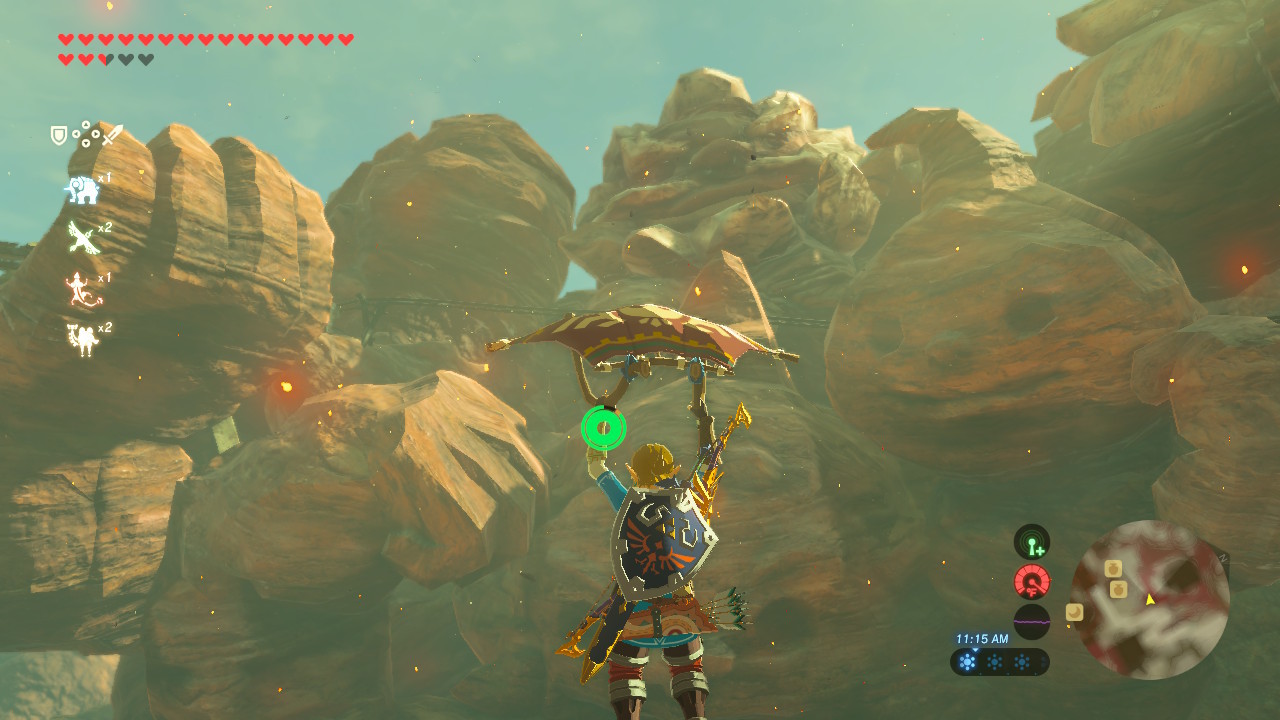 Brent Kirby - Goron Monolith Statues in Goron City - The Legend of ...