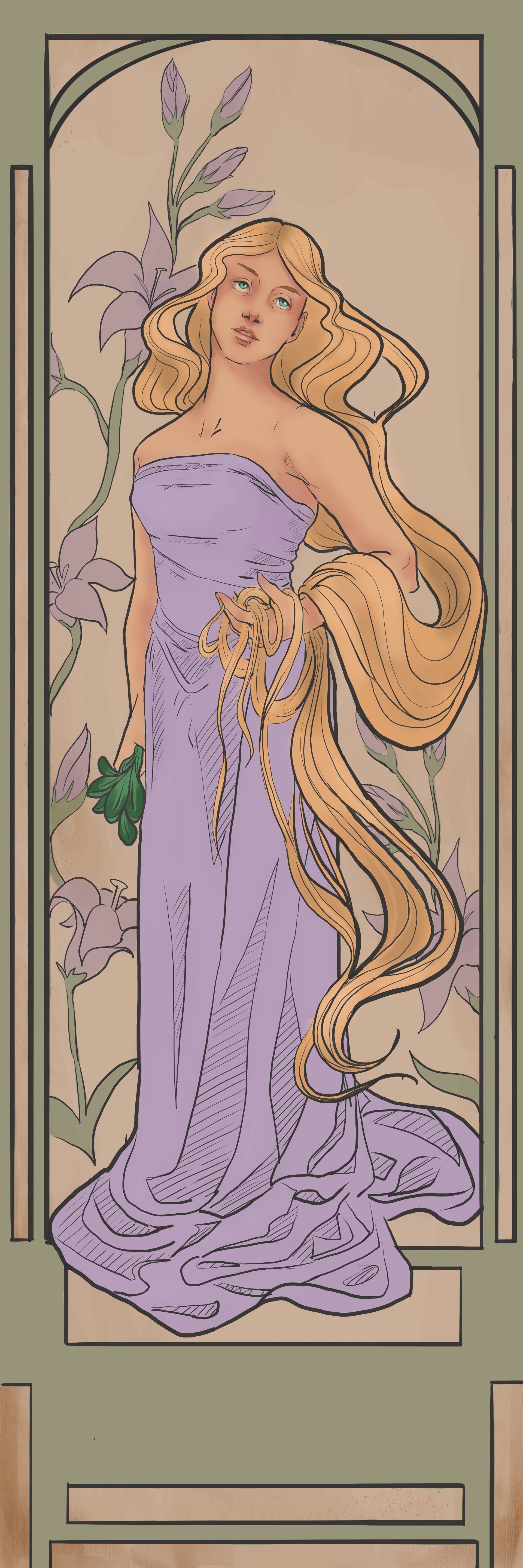 ArtStation - Rapunzel