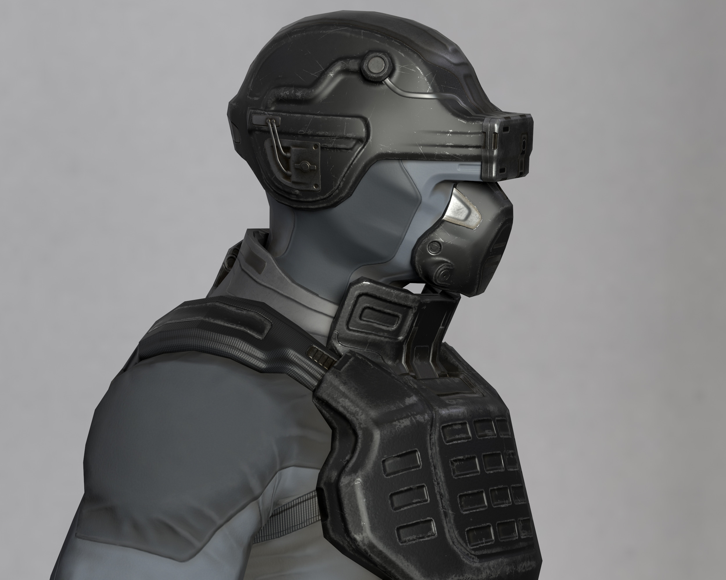 Charles Kim - Armored Exo Suit