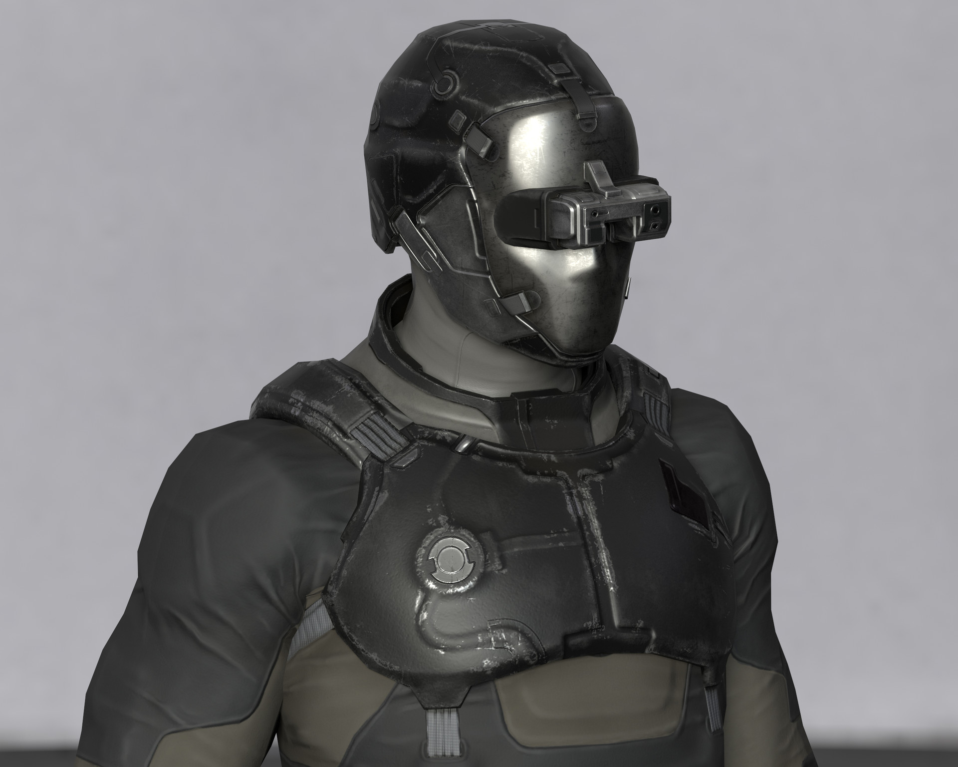 Charles Kim - Armored Exo Suit