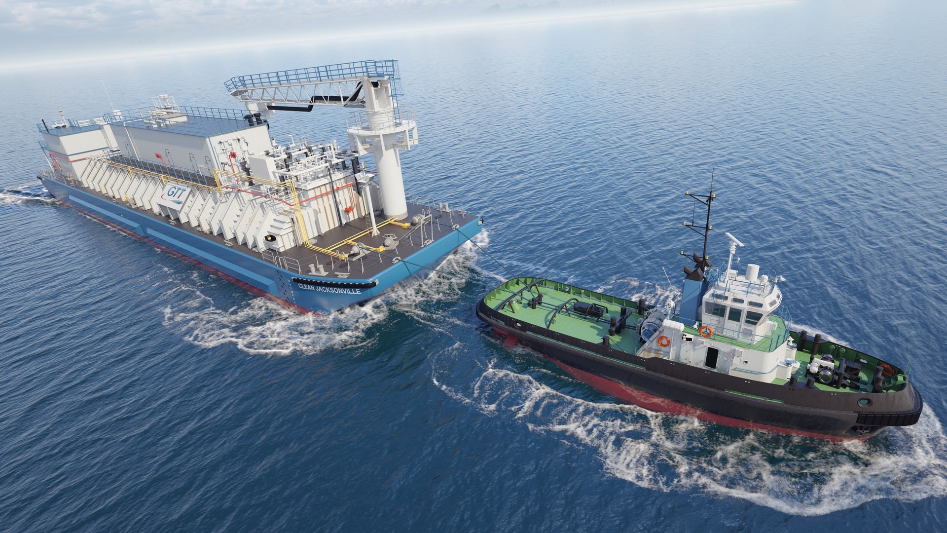 Matthieu Pesquet - GNL Tanker barge concept for GTT