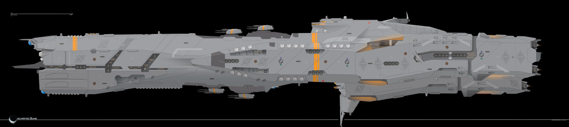 David McFarland - The Chronicles of Man - Threshold Navy Ships