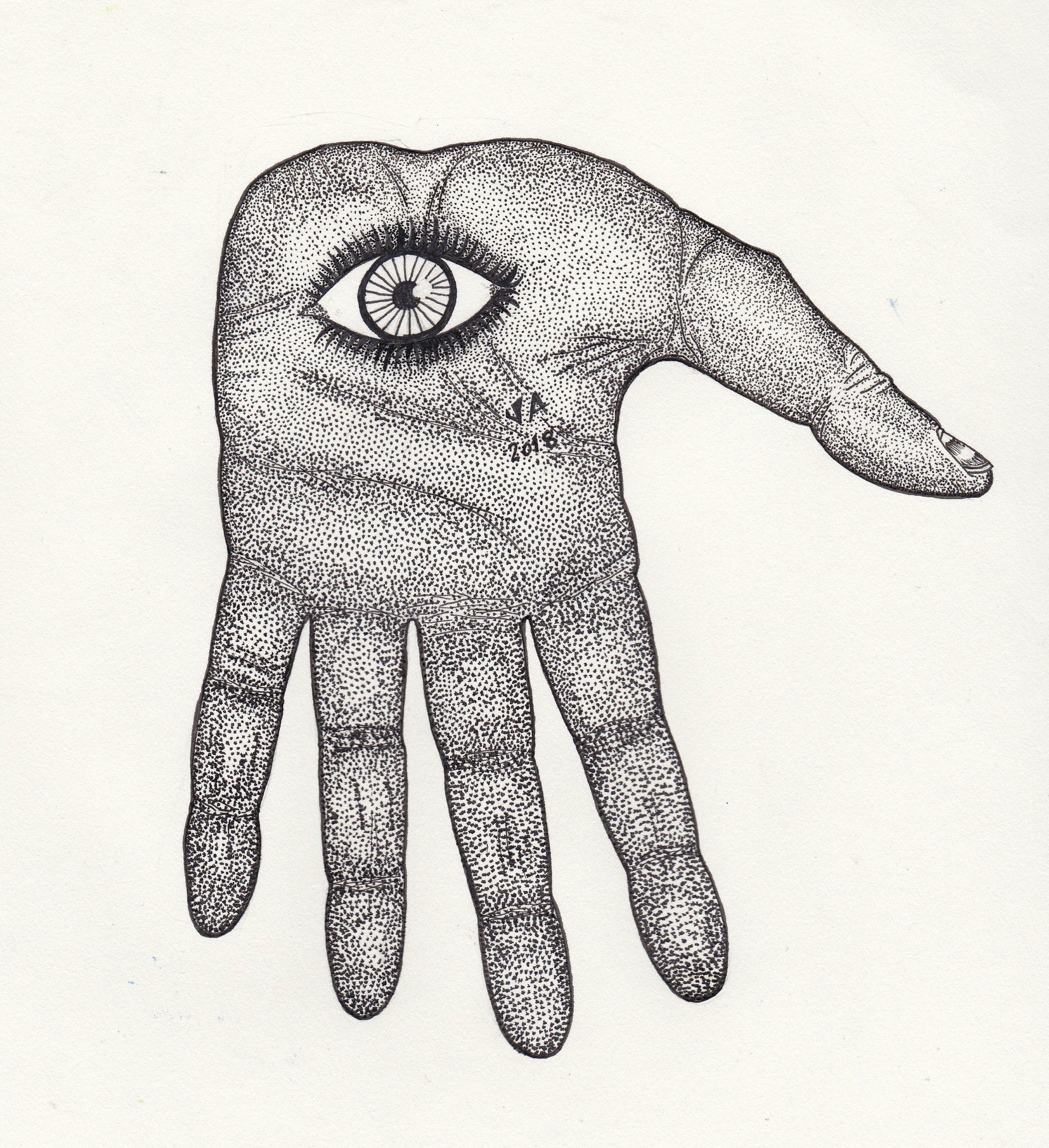 ArtStation - Third Eye Hand