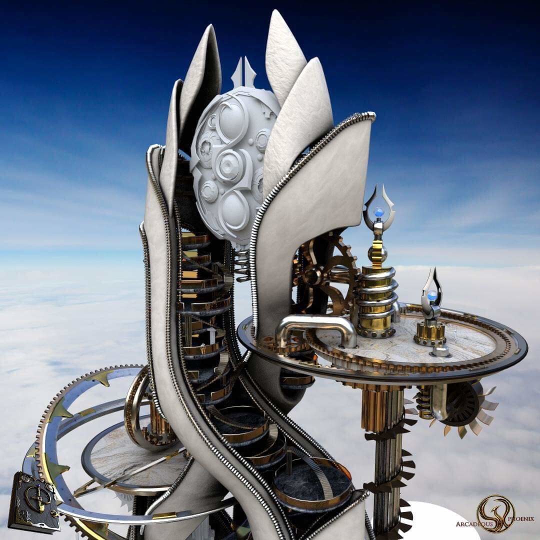 ArtStation - W.I.P. Ivory Tower