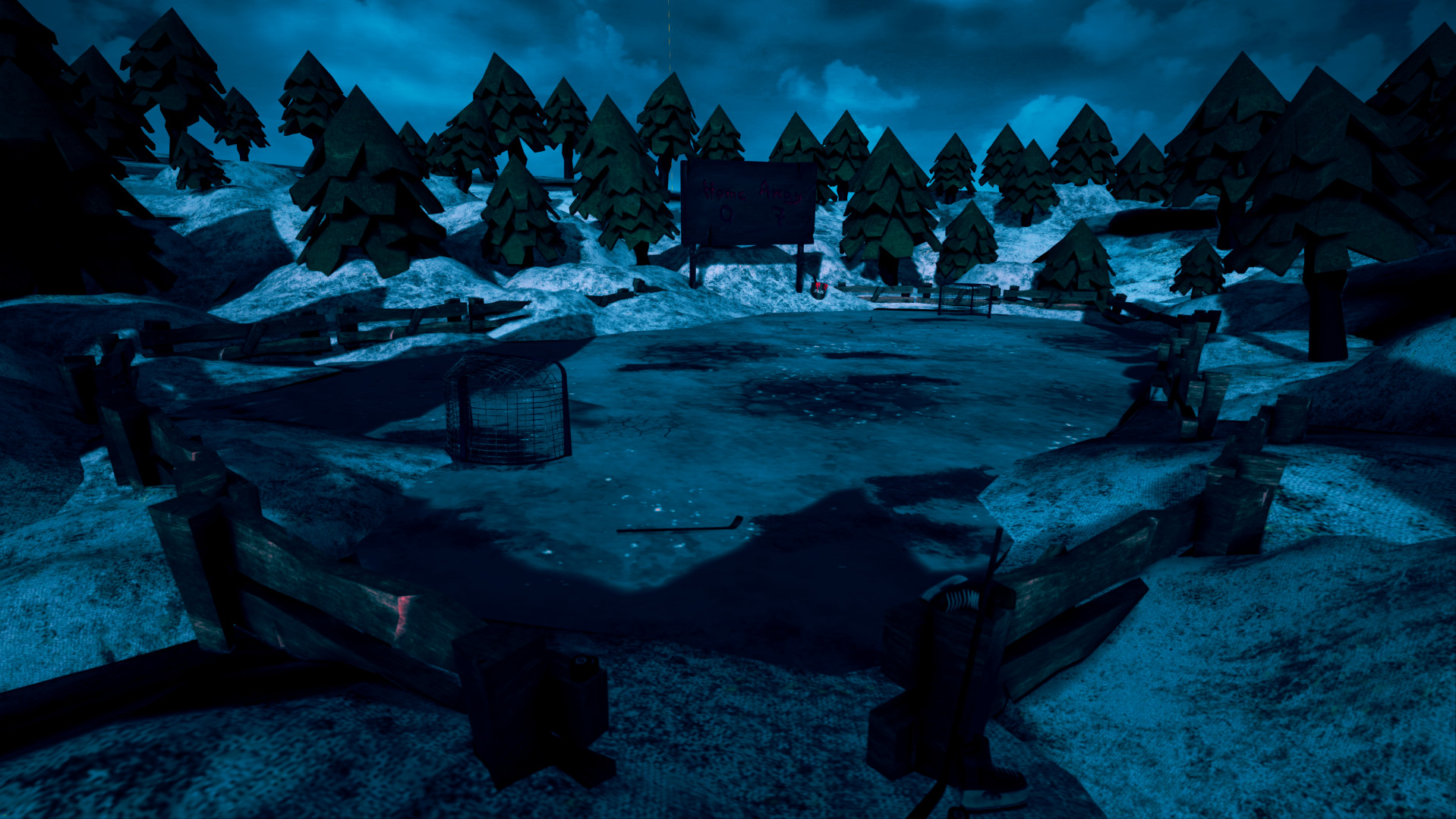 ArtStation - Backyard Rink