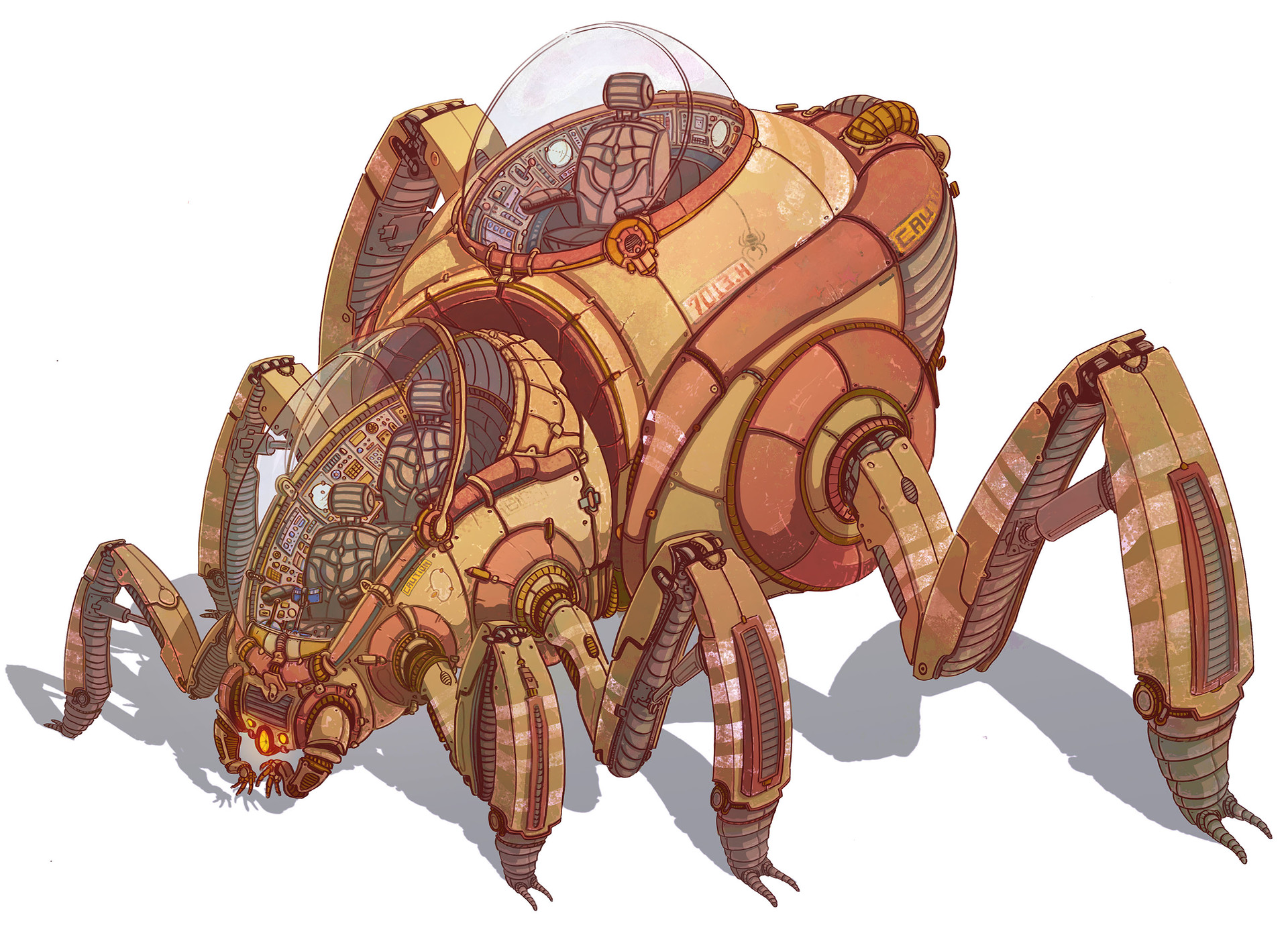 ArtStation - Spider-Mecha