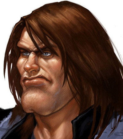 Cameron Scott Davis - Axel Steel concept art for Guitar Hero 3 ...