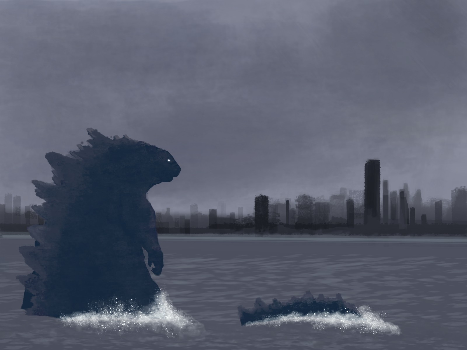 ArtStation - GodZilla