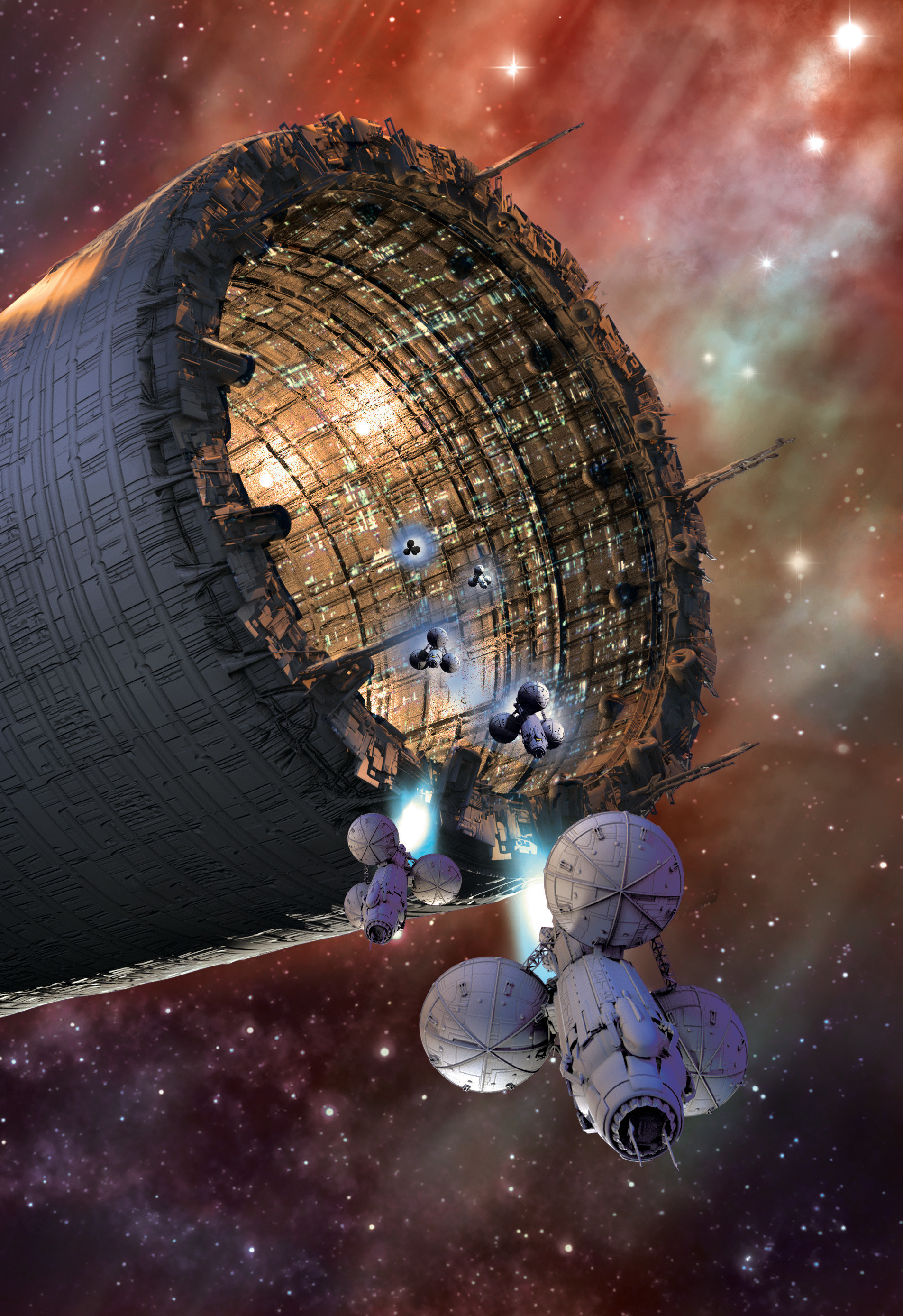 ArtStation - Battle Base! -- book cover illustration