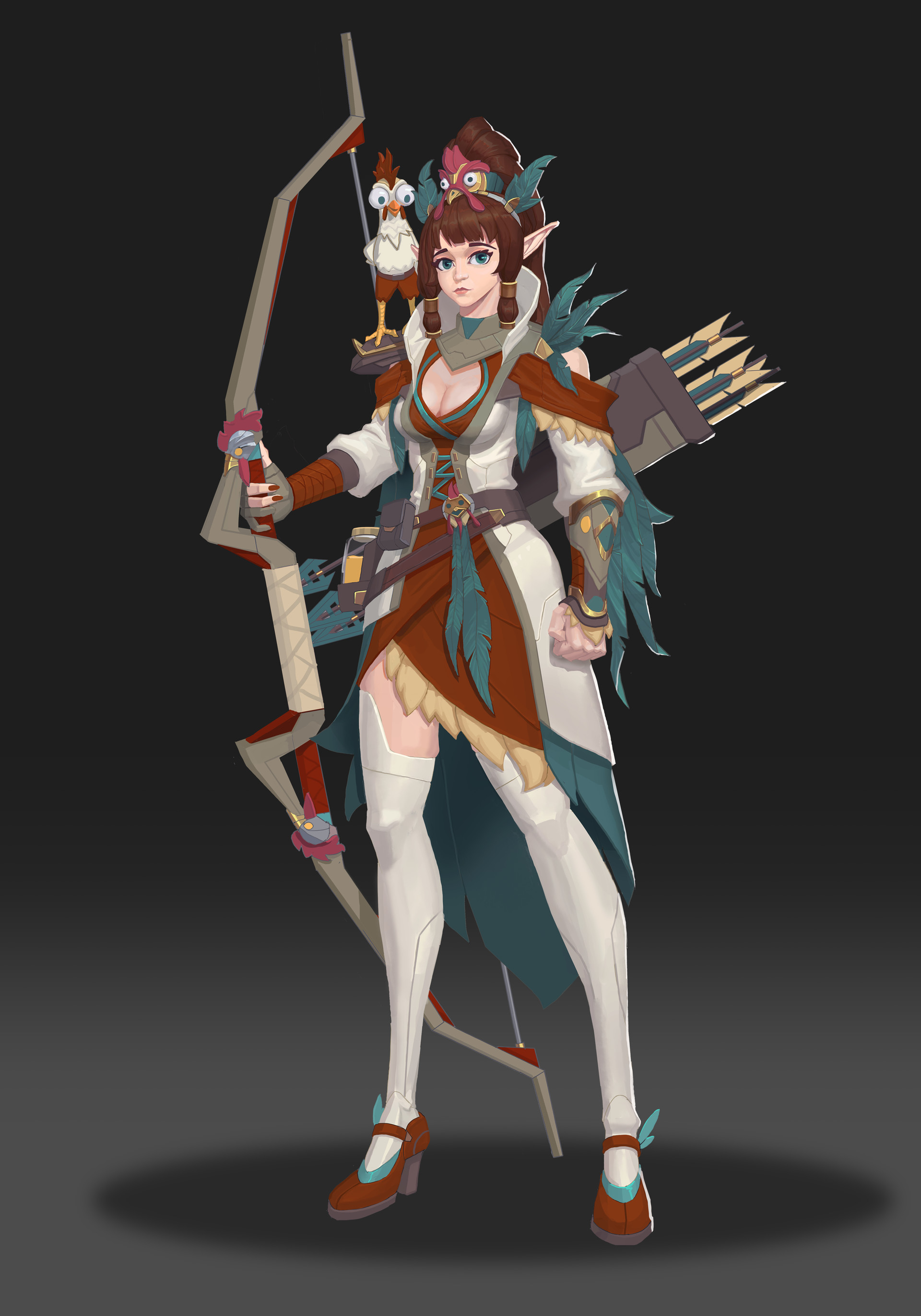 ArtStation - Chicken Archer