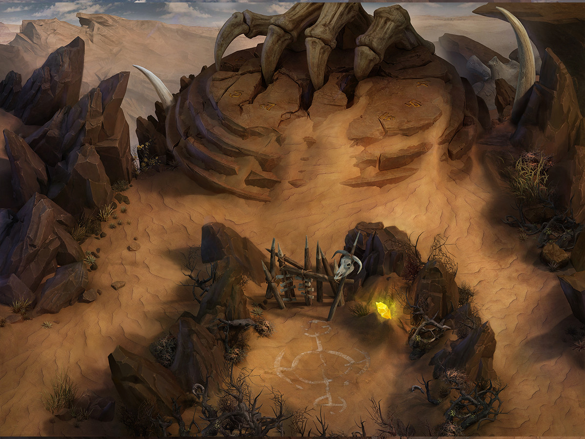 ArtStation - Voodoo desert