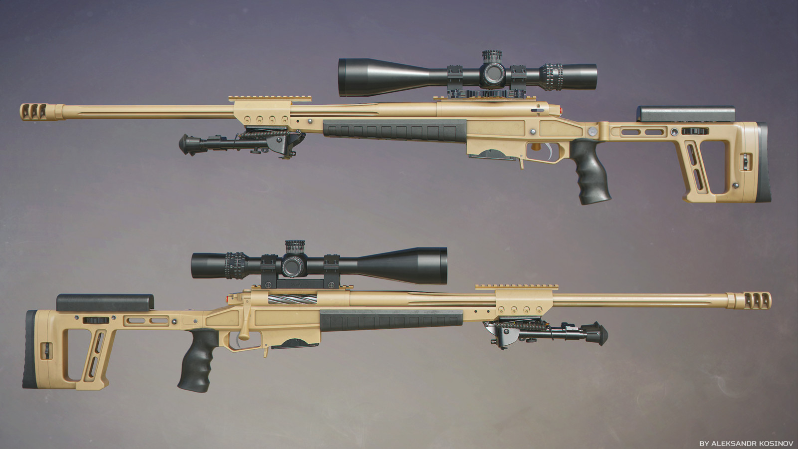 Aleksandr Kosinov - Sniper rifle ORSIS T-5000