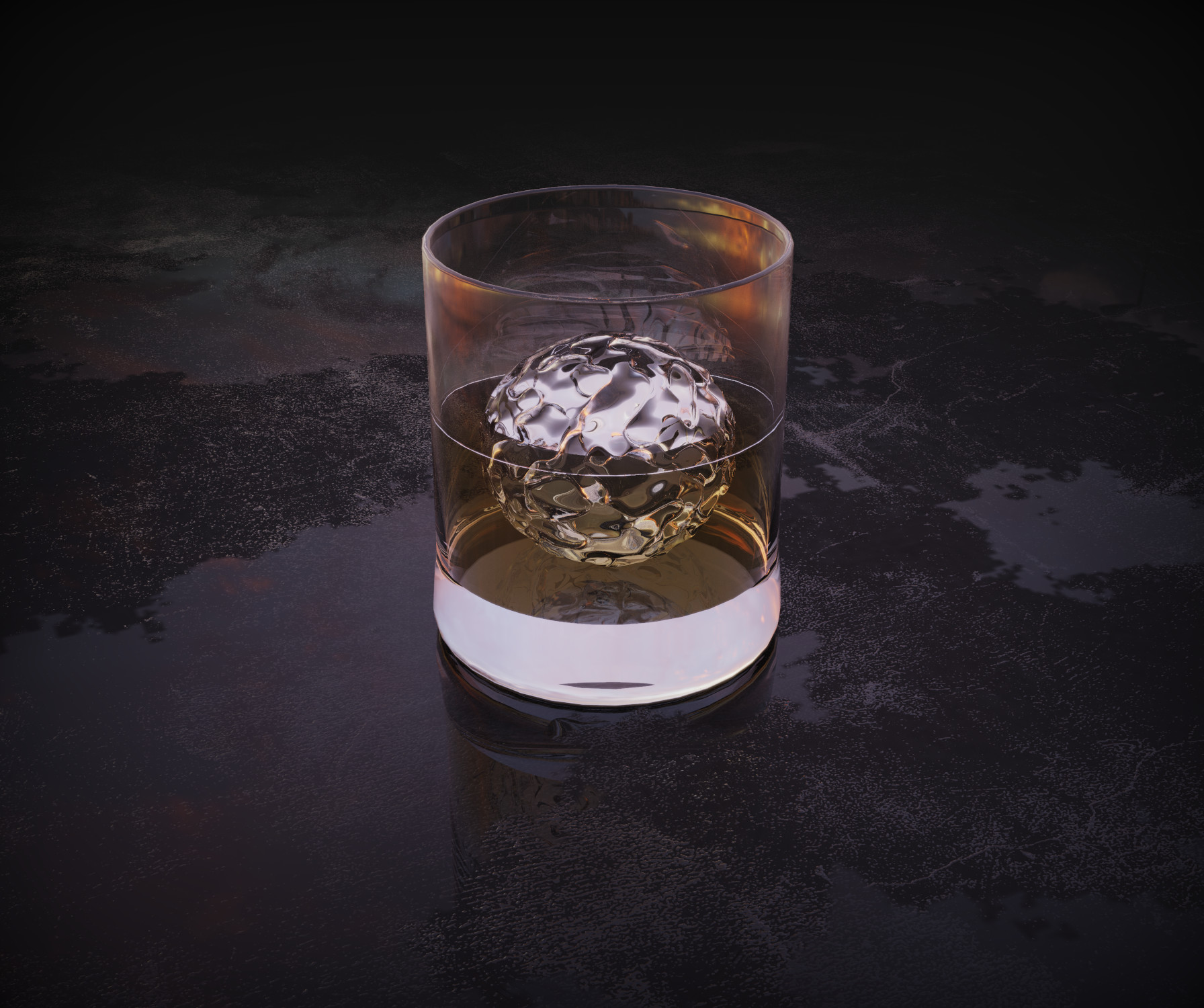 ArtStation - Scotch on the Rocks