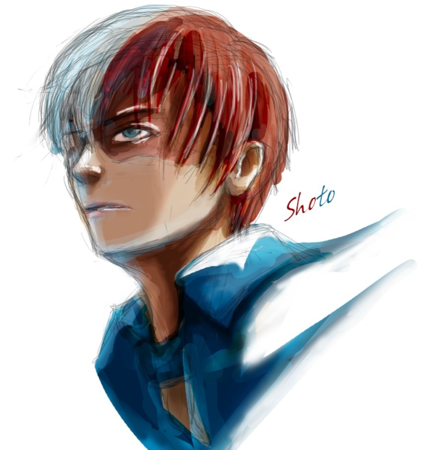 ArtStation - sketch anime charaters Shoto