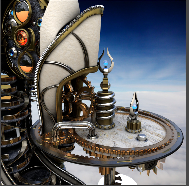 ArtStation - W.I.P. Ivory Tower