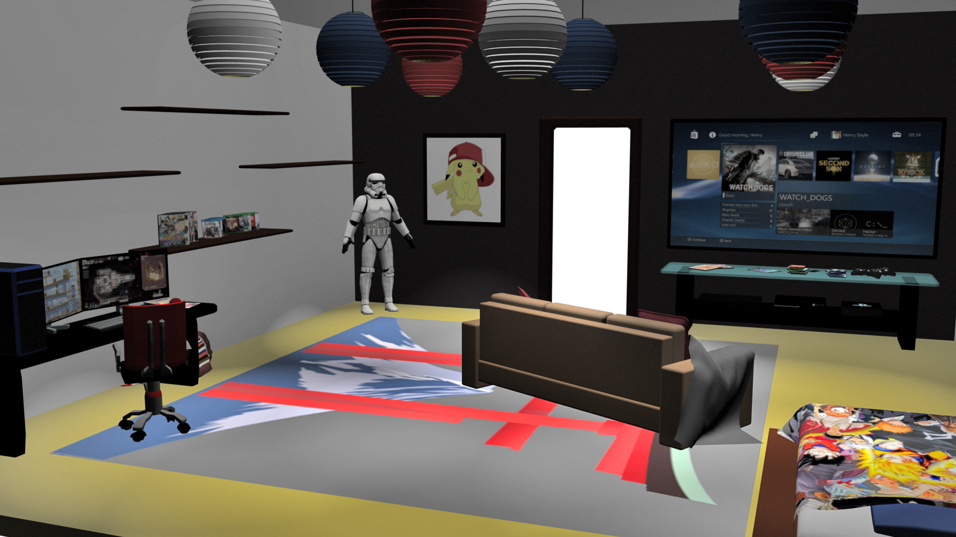 ArtStation - Gaming Room