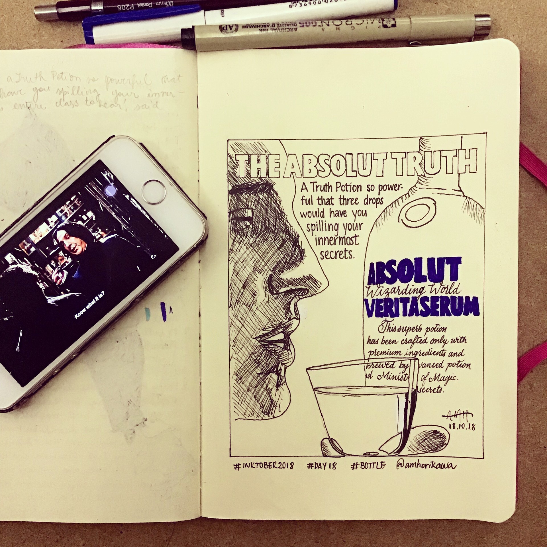 ArtStation - veritaserum potion