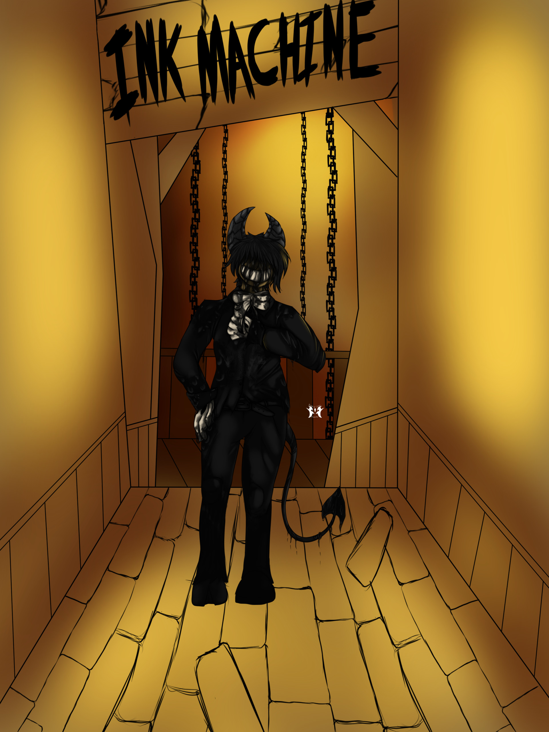 MidnightDragon Creations - Beware the Ink Demon