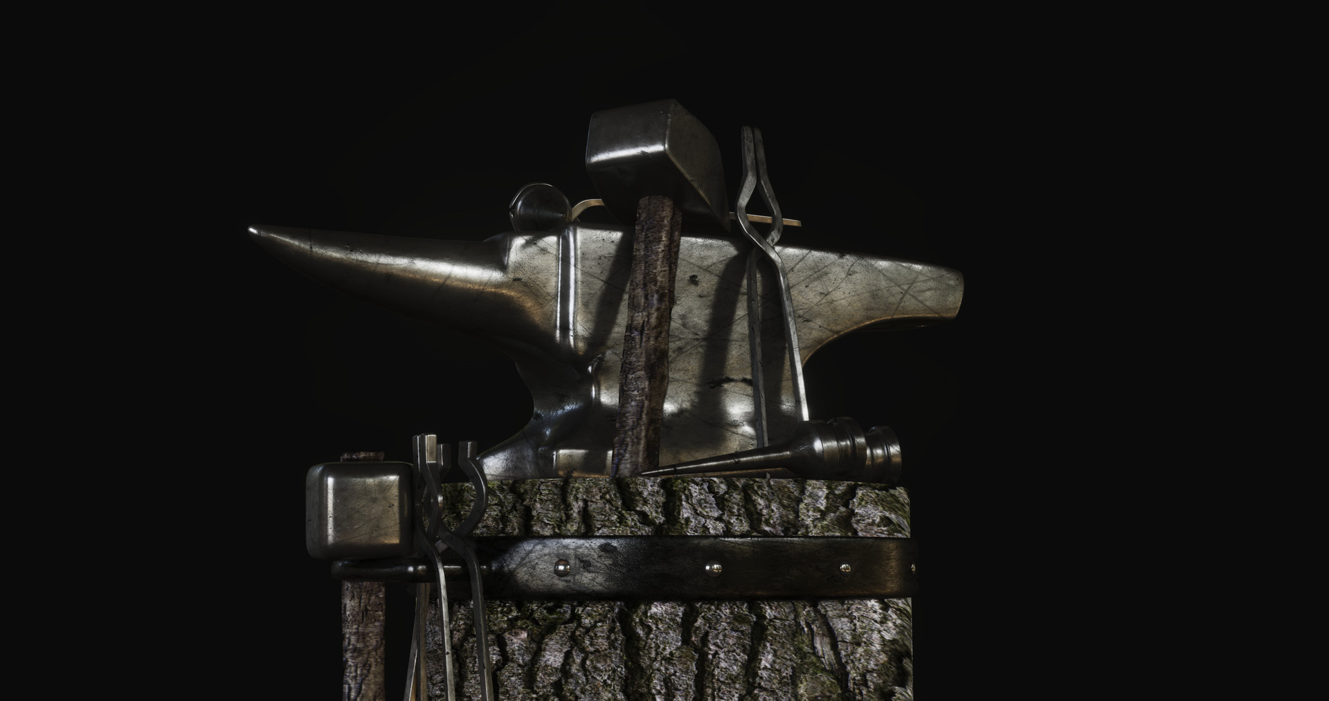 ArtStation - blacksmith tools