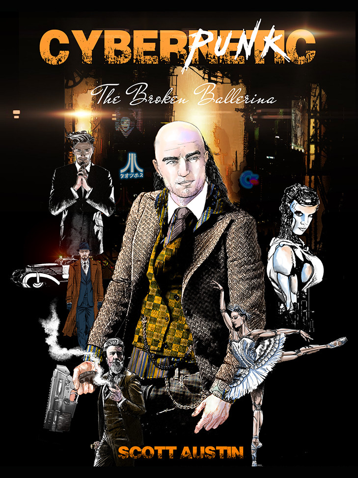 ArtStation - Cover for Cybernetic Punk