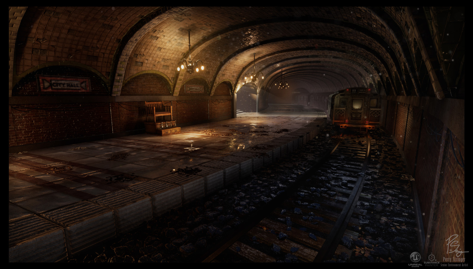 Perry Stringer - City Hall Subway Station UE4 - (2018)