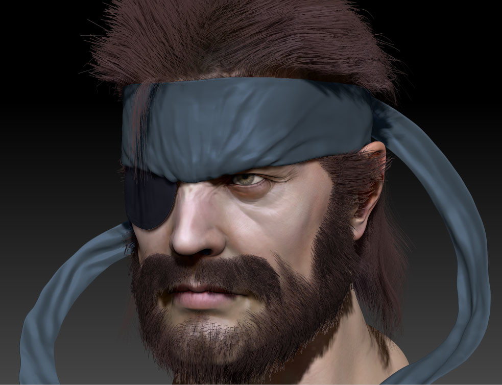 ArtStation - MGS - Solid Snake