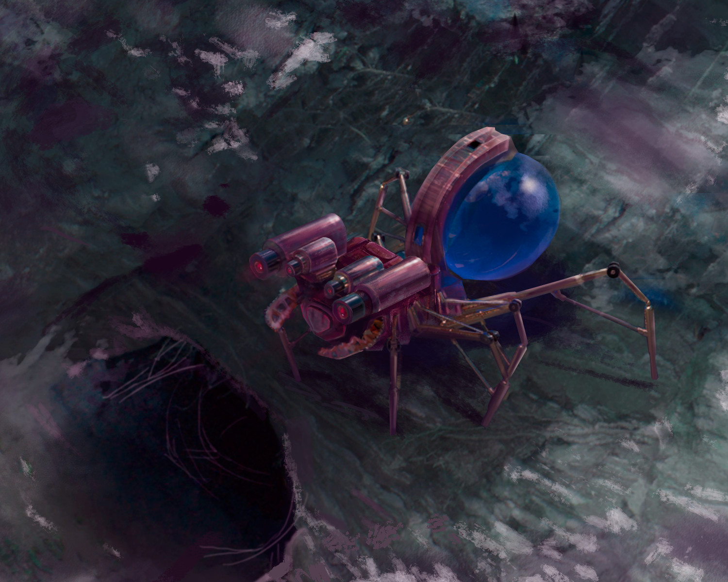 ArtStation - Metal Spider