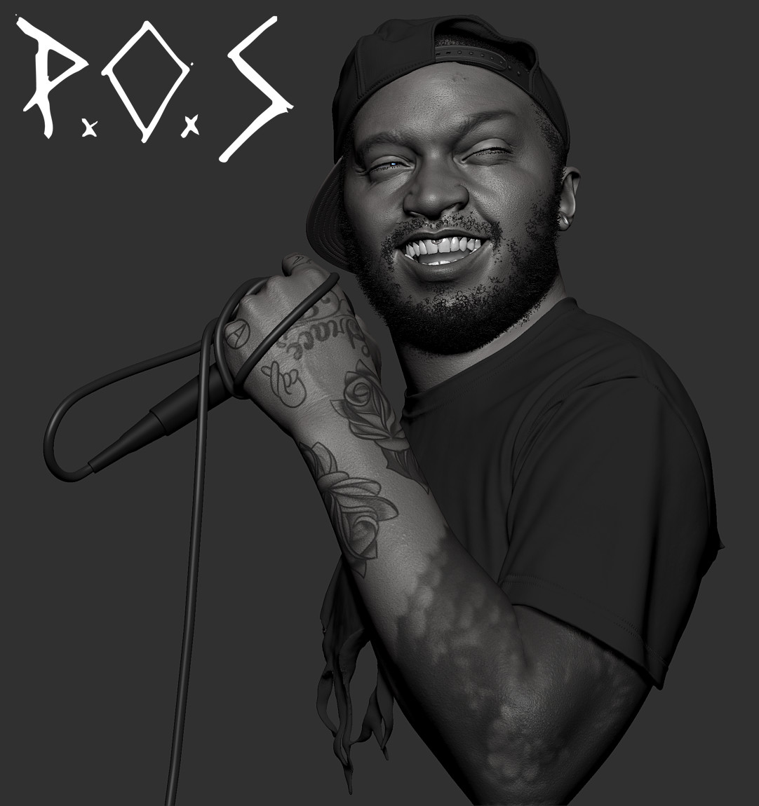 ArtStation - P.O.S. sculpt