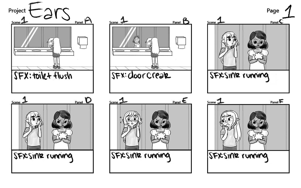 ArtStation - Ears Storyboard